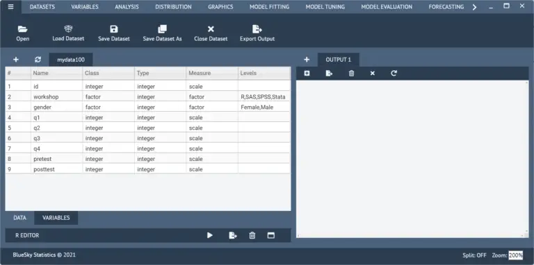 Review of BlueSky Statistics | r4stats.com