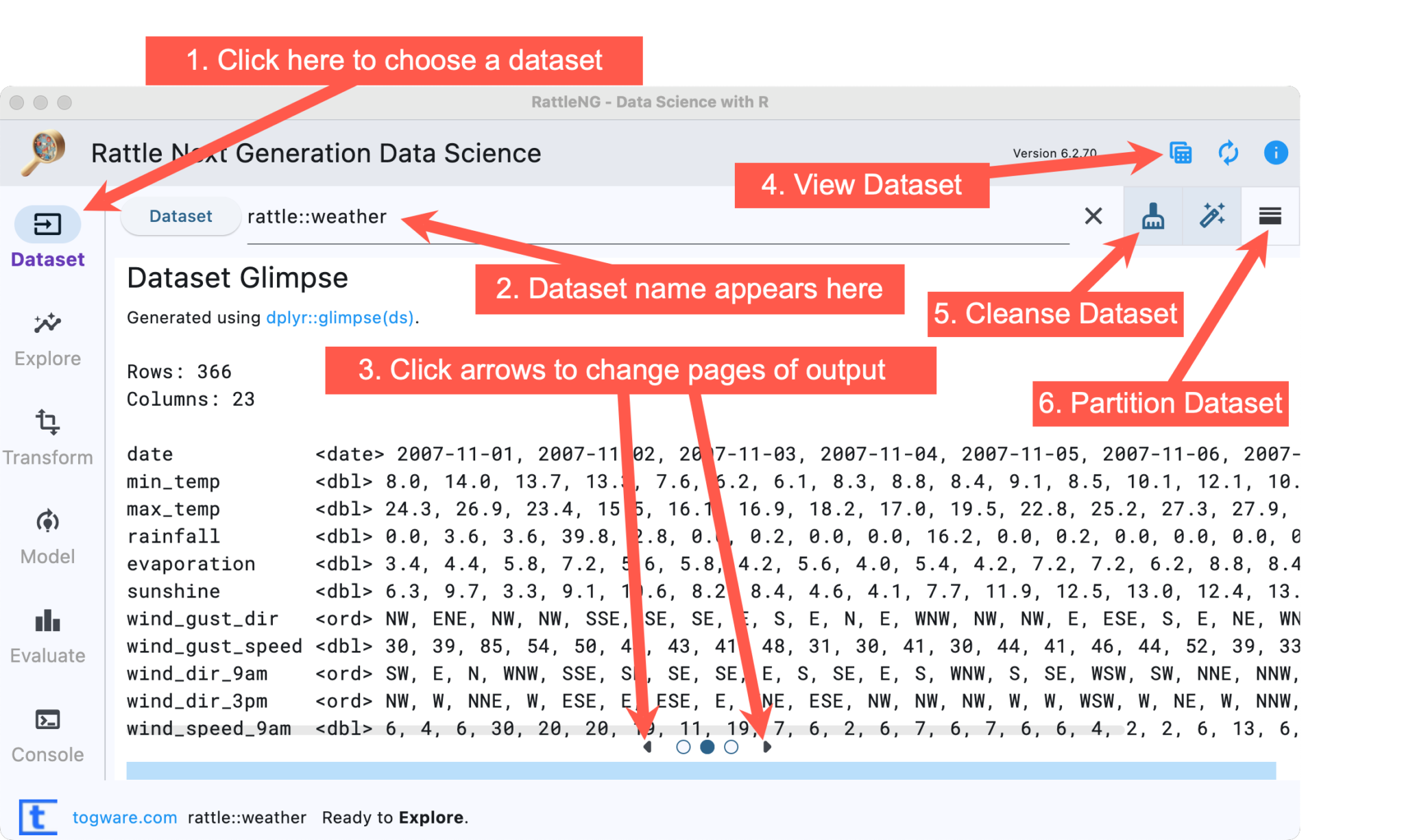 Review of the Rattle GUI for R | r4stats.com
